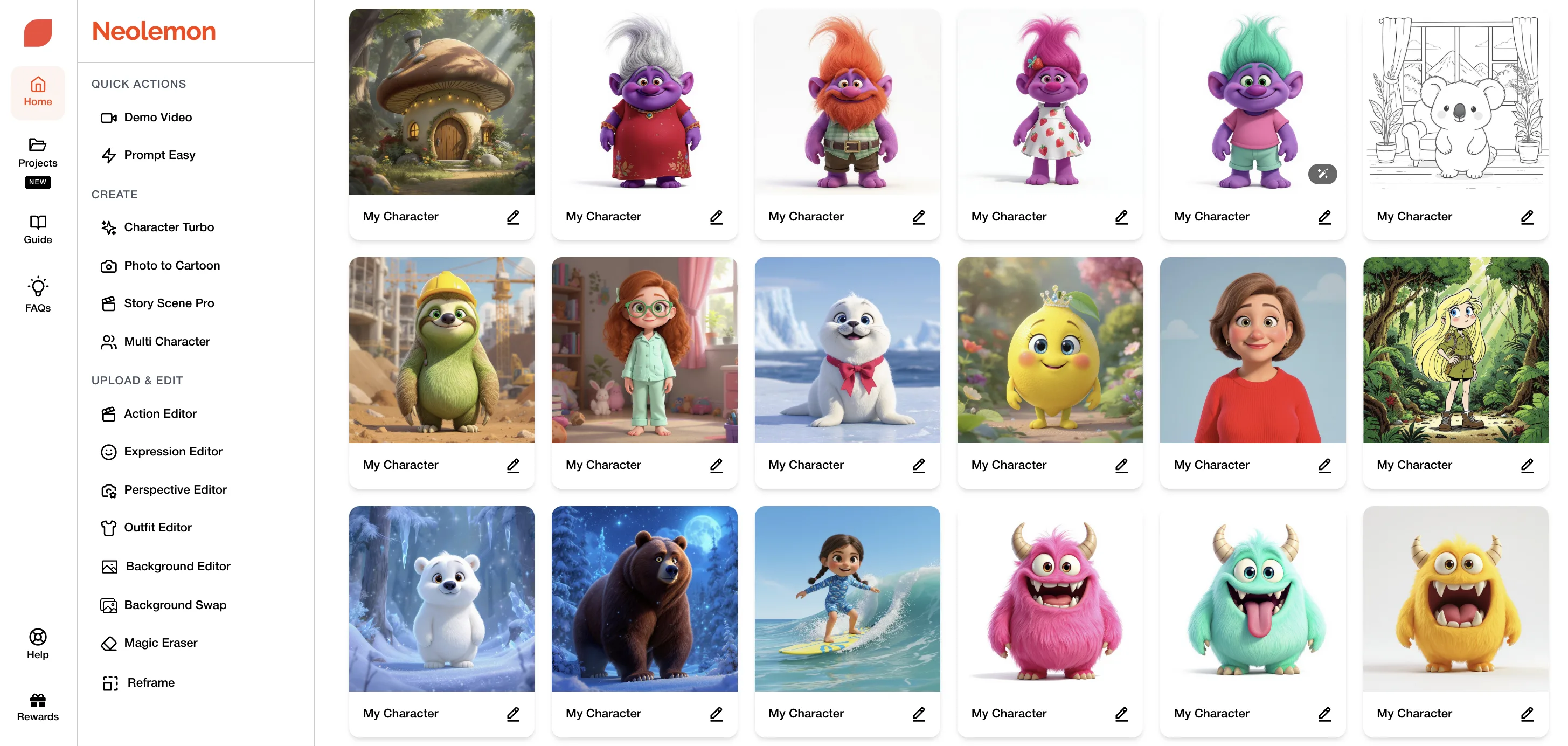 Consistent Character AI Pricing for Creators | AI Cartoon Generator